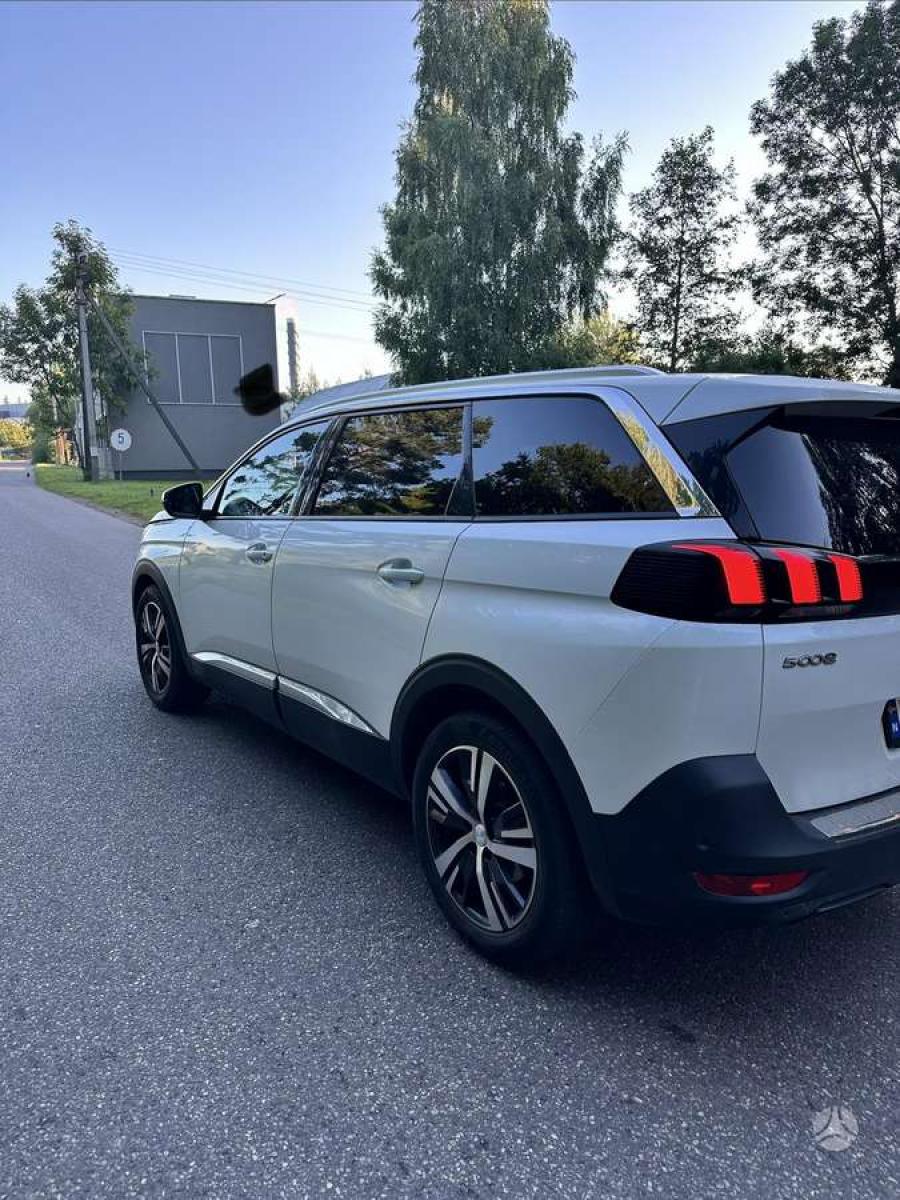 Balts Peugeot 5008 2018 Kauņa, ar dzinēja tilpumu 1.56 L un nobraukumu 200 tūkst. km par 9600 €, foto 4 vietnē AUTOMOTO.COM.LV
