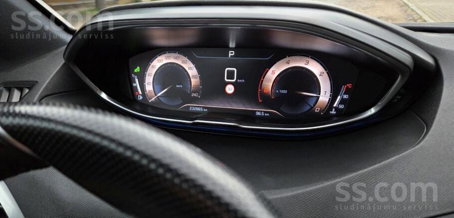 White Peugeot 5008 2019 in Jelgava, with an engine capacity of 1.50 L and mileage of 233 thousand km for 13250 €, photo 21 on AUTOMOTO.COM.LV