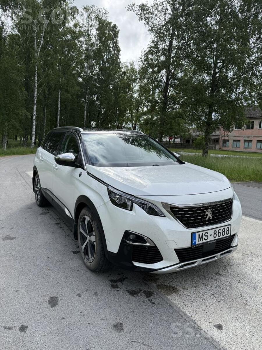 Balts Peugeot 5008 2020 Madona, ar dzinēja tilpumu 1.50 L un nobraukumu 232 tūkst. km par 16940 €, foto 1 vietnē AUTOMOTO.COM.LV