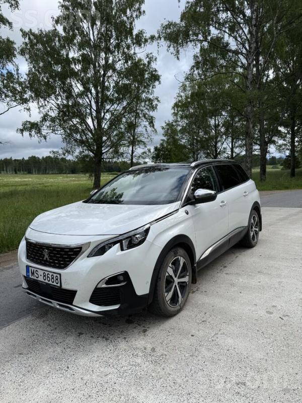 White Peugeot 5008 2020 in Madona, with an engine capacity of 1.50 L and mileage of 232 thousand km for 16940 €, photo 3 on AUTOMOTO.COM.LV