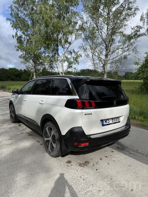 White Peugeot 5008 2020 in Madona, with an engine capacity of 1.50 L and mileage of 232 thousand km for 16940 €, photo 4 on AUTOMOTO.COM.LV