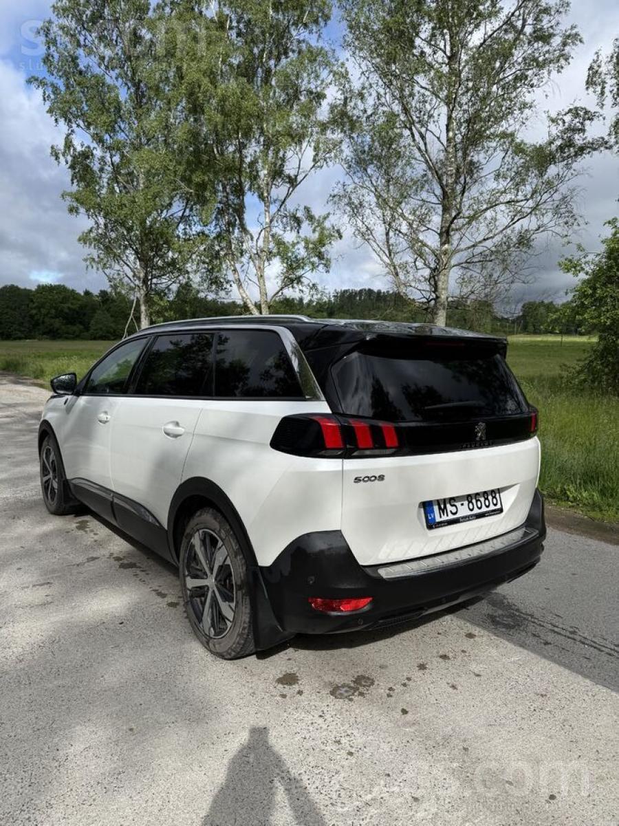 Balts Peugeot 5008 2020 Madona, ar dzinēja tilpumu 1.50 L un nobraukumu 232 tūkst. km par 16940 €, foto 4 vietnē AUTOMOTO.COM.LV