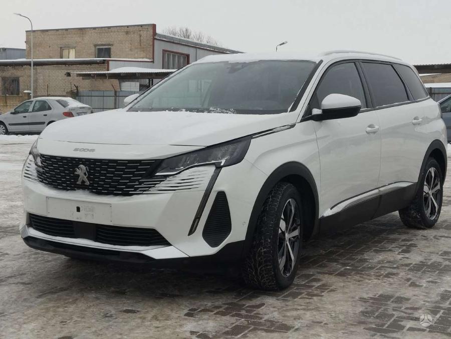 Balts Peugeot 5008 2021 Tauragė, ar dzinēja tilpumu 1.50 L un nobraukumu 198 tūkst. km par 13000 €, foto 2 vietnē AUTOMOTO.COM.LV