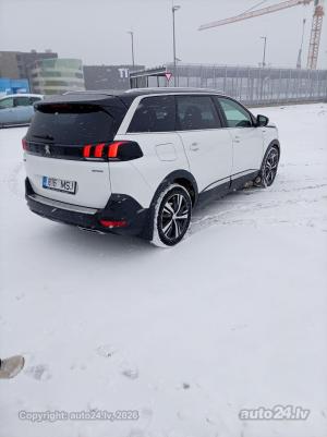 Balts Peugeot 5008 2018 Tallina, ar dzinēja tilpumu 1.60 L un nobraukumu 185 tūkst. km par 17500 €, foto 5 vietnē AUTOMOTO.COM.LV