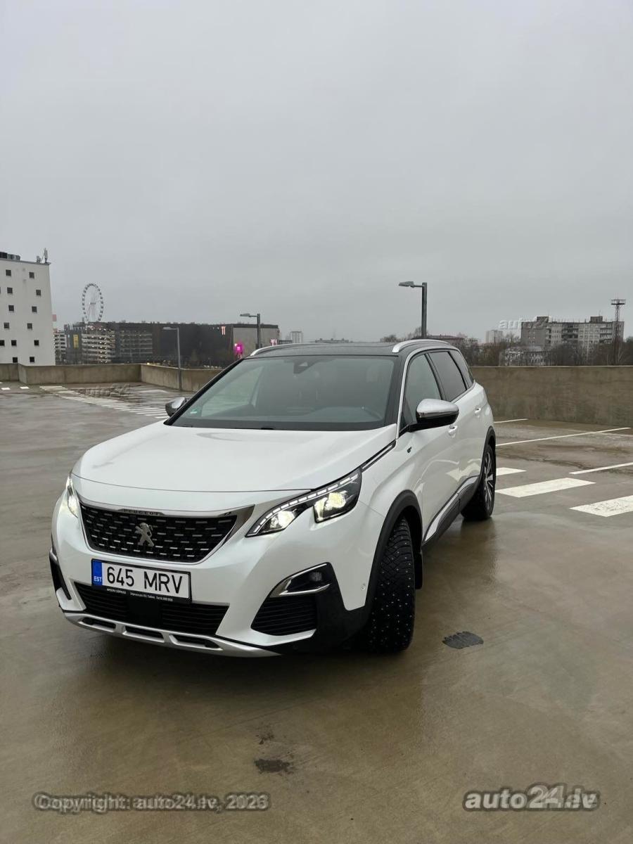 White Peugeot 5008 2018 in Tallinn, with an engine capacity of 2.00 L and mileage of 167 thousand km for 18000 €, photo 3 on AUTOMOTO.COM.LV