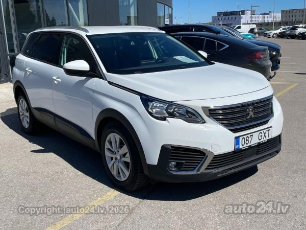 White Peugeot 5008 2018 in Tartu, with an engine capacity of 1.50 L and mileage of 103 thousand km for 16990 €, photo 3 on AUTOMOTO.COM.LV