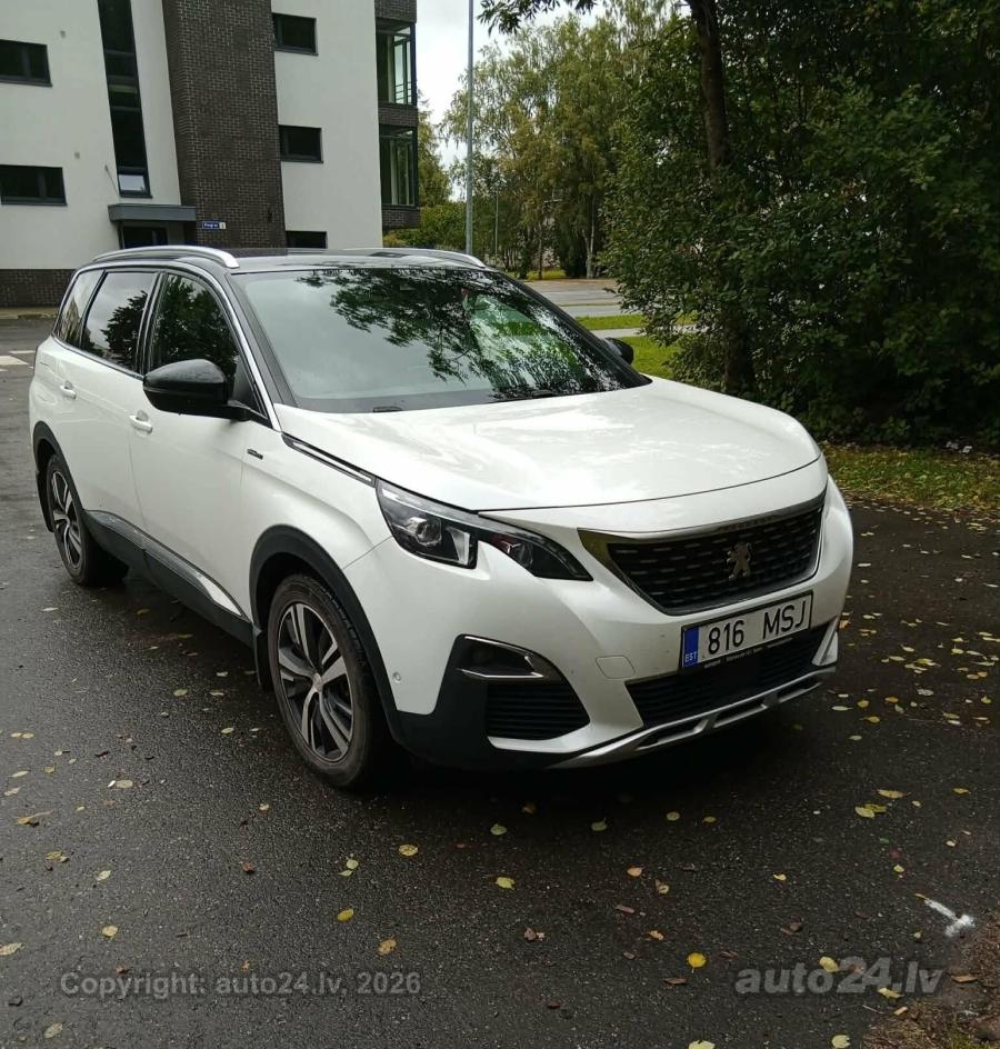Белый Пежо 5008 2018 в Таллин, объемом двигателя 1.60 л и пробегом 198 тыс. км за 14999 €, фото 1 на AUTOMOTO.COM.LV