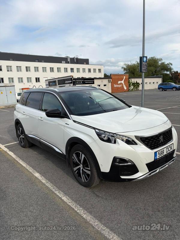 Balts Peugeot 5008 2019 Tallina, ar dzinēja tilpumu 1.50 L un nobraukumu 42 tūkst. km par 25000 €, foto 1 vietnē AUTOMOTO.COM.LV