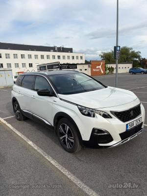 White Peugeot 5008 2019 in Tallinn, with an engine capacity of 1.50 L and mileage of 42 thousand km for 25000 €, photo  on AUTOMOTO.COM.LV
