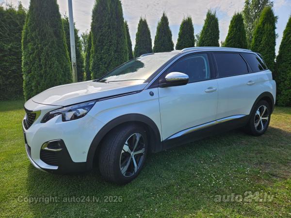 Белый Пежо 5008 2019 в Пярну, объемом двигателя 1.50 л и пробегом 179 тыс. км за 16700 €, фото 2 на AUTOMOTO.COM.LV