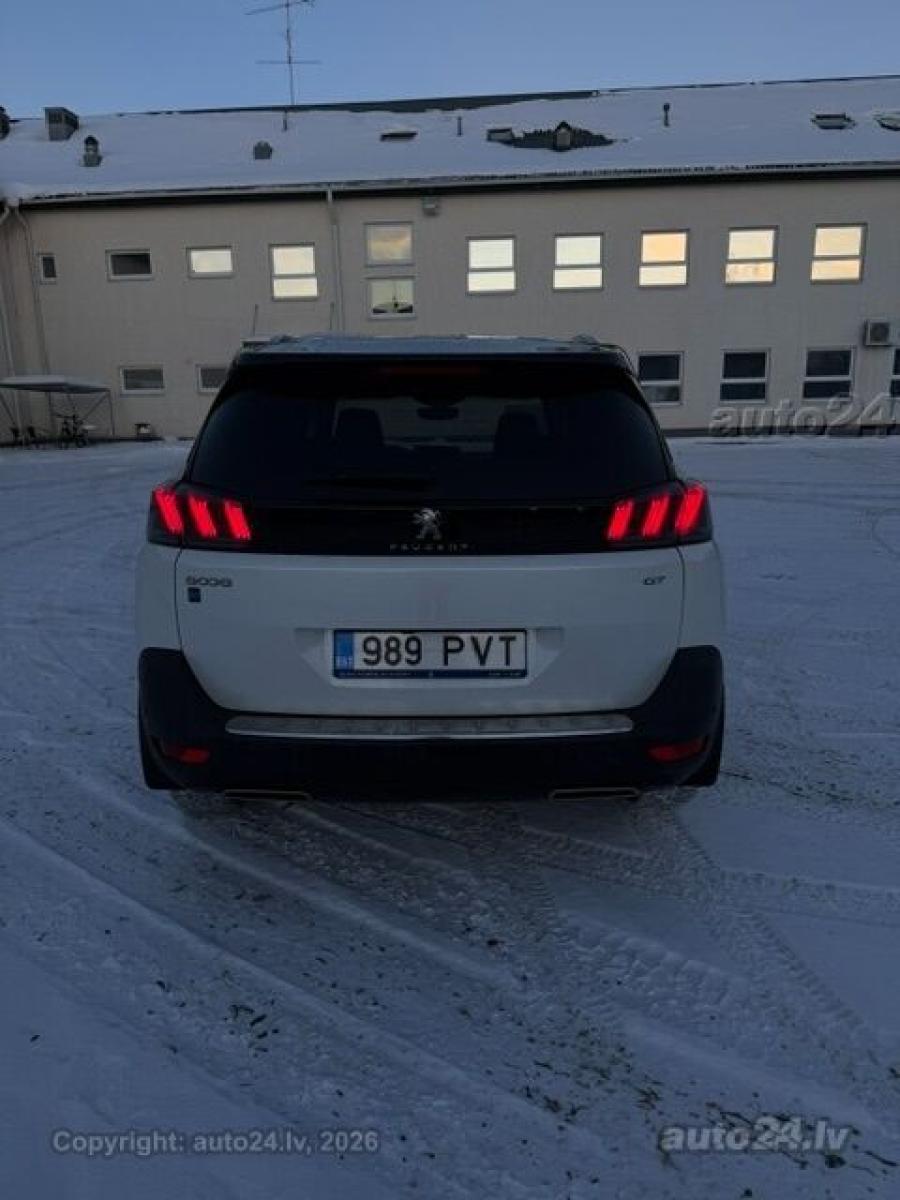 Balts Peugeot 5008 2021 Tallina, ar dzinēja tilpumu 1.60 L un nobraukumu 71 tūkst. km par 21999 €, foto 3 vietnē AUTOMOTO.COM.LV