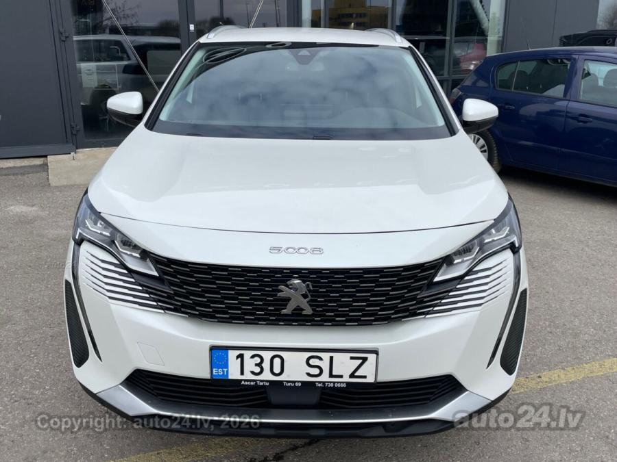 White Peugeot 5008 2021 in Tartu, with an engine capacity of 1.50 L and mileage of 90 thousand km for 22990 €, photo 2 on AUTOMOTO.COM.LV