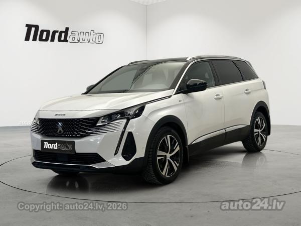 Balts Peugeot 5008 2021 Tallina, ar dzinēja tilpumu 1.50 L un nobraukumu 96 tūkst. km par 22400 €, foto  vietnē AUTOMOTO.COM.LV