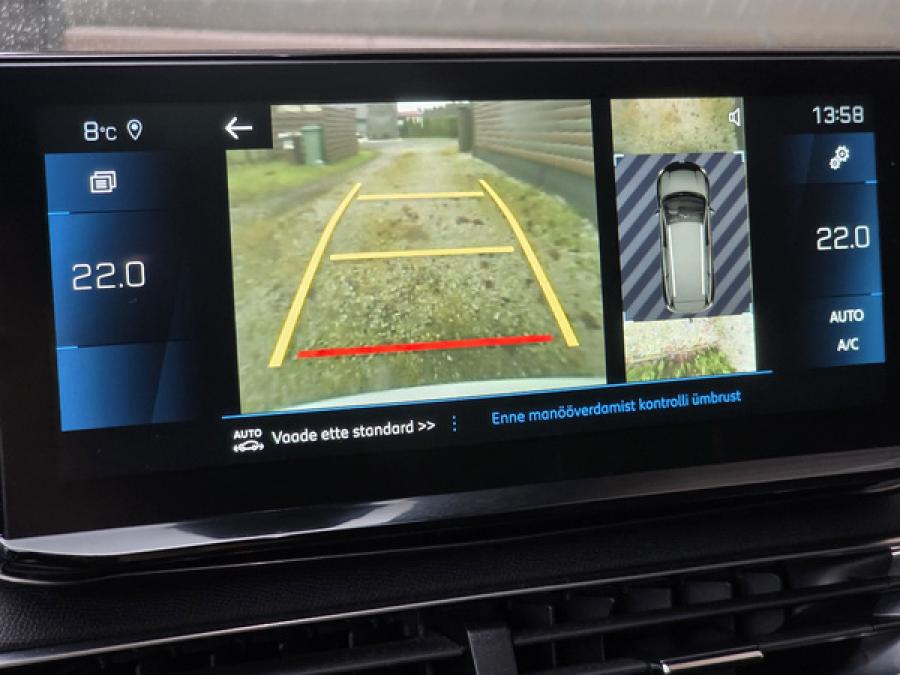 Balts Peugeot 5008 2021 Tallina, ar dzinēja tilpumu 1.20 L un nobraukumu 100 tūkst. km par 24500 €, foto 6 vietnē AUTOMOTO.COM.LV