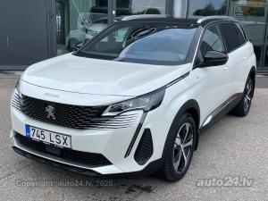 White Peugeot 5008 2022 in Tartu, with an engine capacity of 1.50 L and mileage of 75 thousand km for 25990 €, photo  on AUTOMOTO.COM.LV