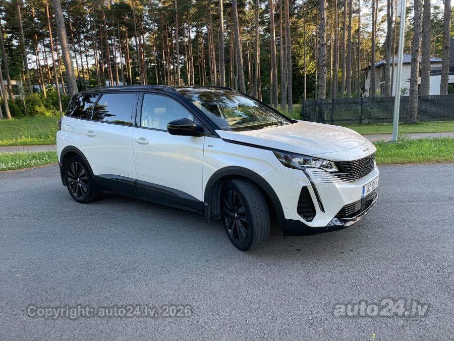 White Peugeot 5008 2023 in Tallinn, with an engine capacity of 1.50 L and mileage of 74 thousand km for 27490 €, photo 20 on AUTOMOTO.COM.LV