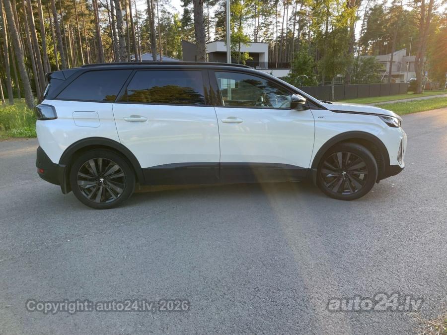 White Peugeot 5008 2023 in Tallinn, with an engine capacity of 1.50 L and mileage of 74 thousand km for 27490 €, photo 21 on AUTOMOTO.COM.LV