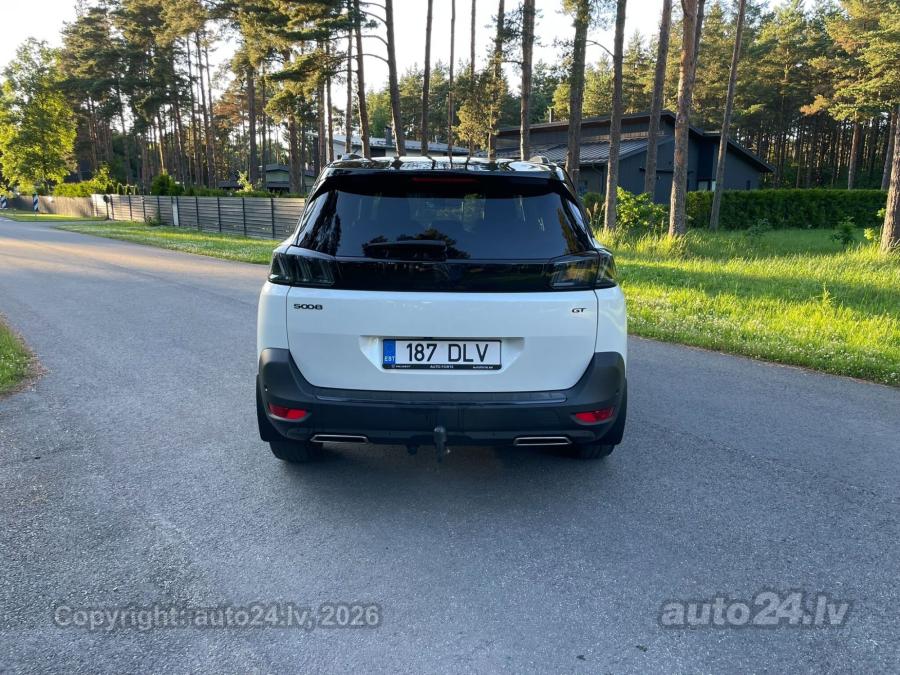 White Peugeot 5008 2023 in Tallinn, with an engine capacity of 1.50 L and mileage of 74 thousand km for 27490 €, photo 22 on AUTOMOTO.COM.LV