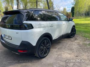 White Peugeot 5008 2024 in Tallinn, with an engine capacity of 1.50 L and mileage of 73 thousand km for 30990 €, photo 8 on AUTOMOTO.COM.LV
