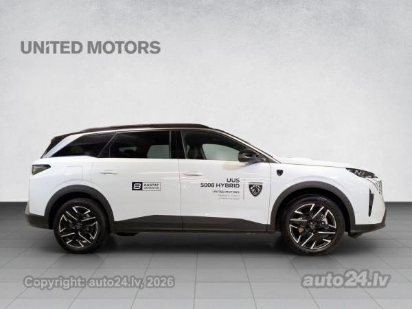 White Peugeot 5008 2026 in Tallinn, with an engine capacity of 0.00 L and mileage of 3 thousand km for 36990 €, photo 11 on AUTOMOTO.COM.LV