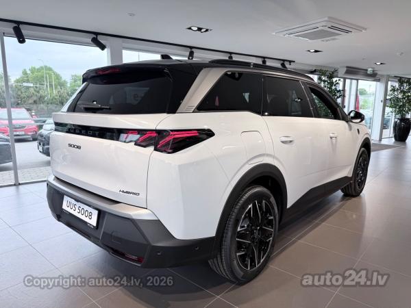 White Peugeot 5008 2026 in Tallinn, with an engine capacity of 0.00 L and mileage of 2 thousand km for 38990 €, photo 3 on AUTOMOTO.COM.LV