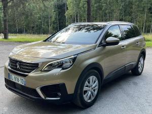 Желтый Пежо 5008 2017 в Таураге, объемом двигателя 1.20 л и пробегом 158 тыс. км за 7650 €, фото  на AUTOMOTO.COM.LV