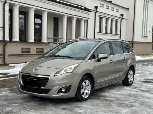 Dzeltens Peugeot 5008 2014 Marijampole, ar dzinēja tilpumu 1.56 L un nobraukumu 213 tūkst. km par 5690 €, foto  vietnē AUTOMOTO.COM.LV