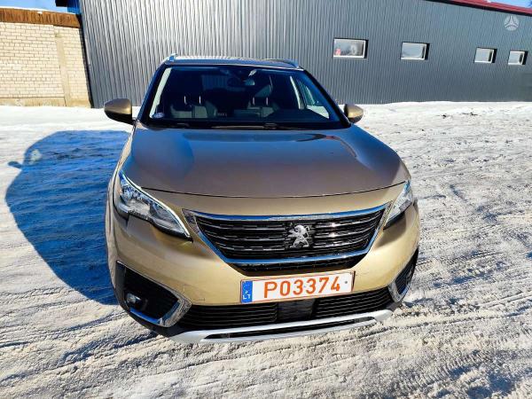 Dzeltens Peugeot 5008 2018 Tauragė, ar dzinēja tilpumu 1.20 L un nobraukumu 140 tūkst. km par 8800 €, foto 3 vietnē AUTOMOTO.COM.LV