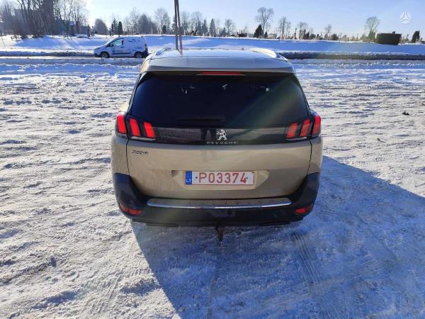Dzeltens Peugeot 5008 2018 Tauragė, ar dzinēja tilpumu 1.20 L un nobraukumu 140 tūkst. km par 8800 €, foto 5 vietnē AUTOMOTO.COM.LV