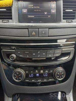 Black Peugeot 508 2015 in Riga, with an engine capacity of 2.00 L and mileage of 255 thousand km for 6000 €, photo 11 on AUTOMOTO.COM.LV