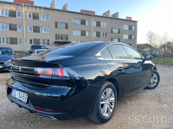 Black Peugeot 508 2019 in Kuldiga, with an engine capacity of 1.50 L and mileage of 284 thousand km for 9790 €, photo 4 on AUTOMOTO.COM.LV