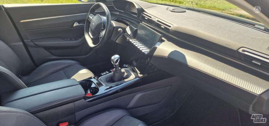 Black Peugeot 508 2019 in Vilnius, with an engine capacity of 1.50 L and mileage of 128 thousand km for 11500 €, photo 6 on AUTOMOTO.COM.LV