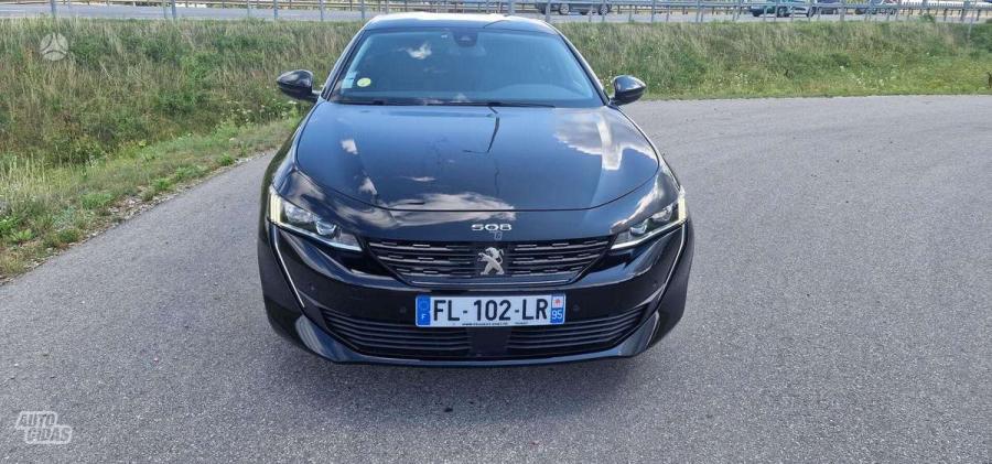 Black Peugeot 508 2019 in Vilnius, with an engine capacity of 1.50 L and mileage of 128 thousand km for 11500 €, photo 16 on AUTOMOTO.COM.LV