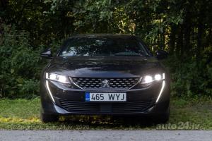 Black Peugeot 508 2019 in Keila, with an engine capacity of 1.60 L and mileage of 133 thousand km for 19500 €, photo  on AUTOMOTO.COM.LV