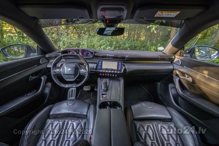 Melns Peugeot 508 2019 Keila, ar dzinēja tilpumu 1.60 L un nobraukumu 133 tūkst. km par 19500 €, foto 13 vietnē AUTOMOTO.COM.LV