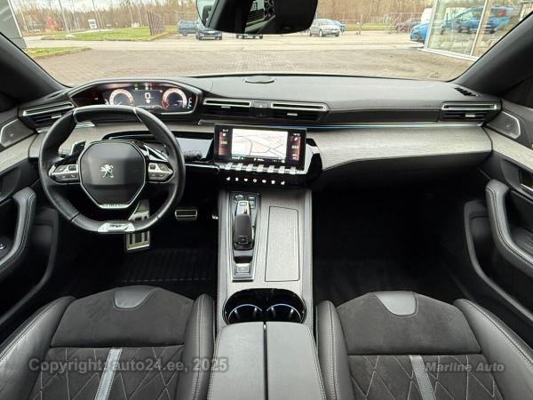 Melns Peugeot 508 2021 Jehvi, ar dzinēja tilpumu 1.60 L un nobraukumu 23 tūkst. km par 22900 €, foto 11 vietnē AUTOMOTO.COM.LV