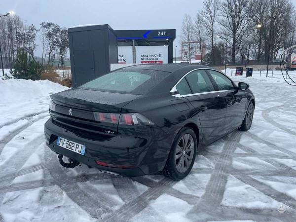 Black Peugeot 508 2021 in Kaunas, with an engine capacity of 1.50 L and mileage of 211 thousand km for 10890 €, photo 5 on AUTOMOTO.COM.LV