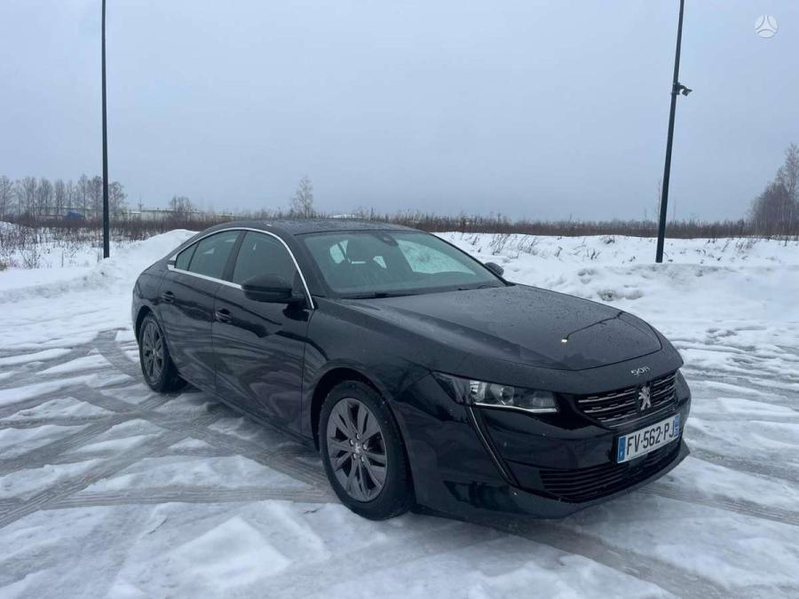 Black Peugeot 508 2021 in Kaunas, with an engine capacity of 1.50 L and mileage of 211 thousand km for 10890 €, photo 7 on AUTOMOTO.COM.LV
