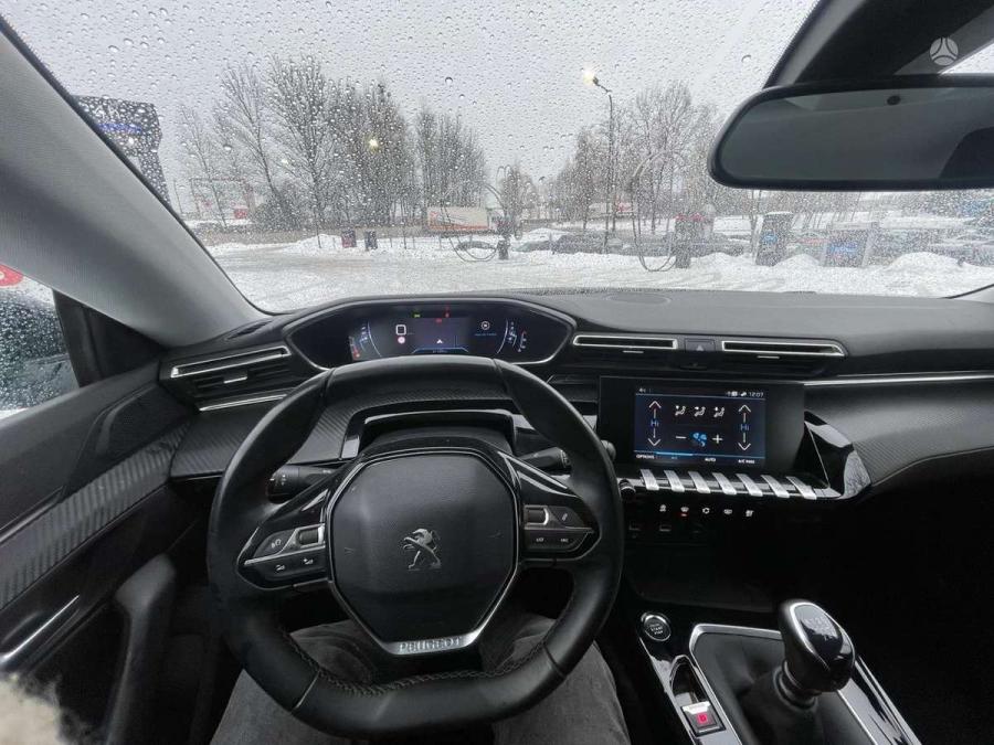 Black Peugeot 508 2021 in Kaunas, with an engine capacity of 1.50 L and mileage of 211 thousand km for 10890 €, photo 16 on AUTOMOTO.COM.LV