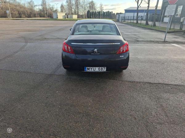 Melns Peugeot 508 2011 Tauragė, ar dzinēja tilpumu 1.60 L un nobraukumu 336 tūkst. km par 2780 €, foto 6 vietnē AUTOMOTO.COM.LV