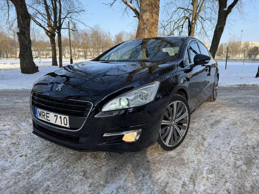 Black Peugeot 508 2011 in Klaipeda, with an engine capacity of 2.18 L and mileage of 285 thousand km for 4500 €, photo 1 on AUTOMOTO.COM.LV