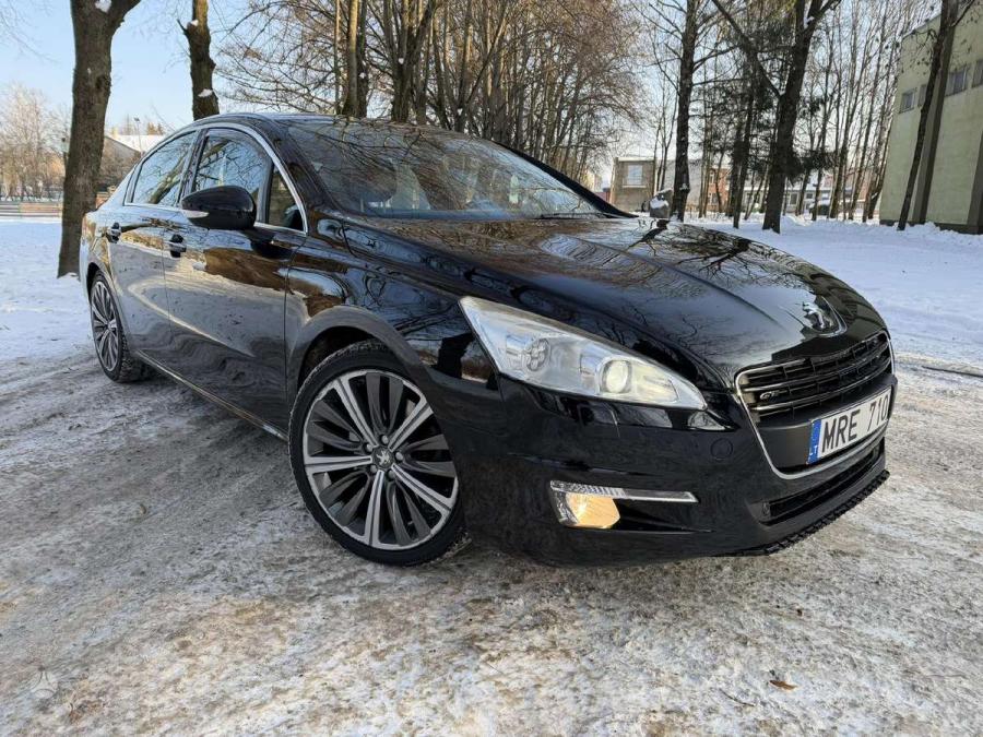 Black Peugeot 508 2011 in Klaipeda, with an engine capacity of 2.18 L and mileage of 285 thousand km for 4500 €, photo 2 on AUTOMOTO.COM.LV