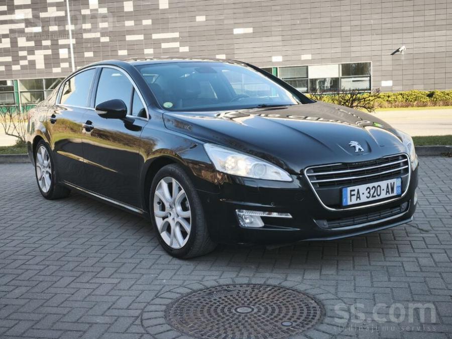 Melns Peugeot 508 2011 Jelgava, ar dzinēja tilpumu 2.00 L un nobraukumu 275 tūkst. km par 5490 €, foto 1 vietnē AUTOMOTO.COM.LV