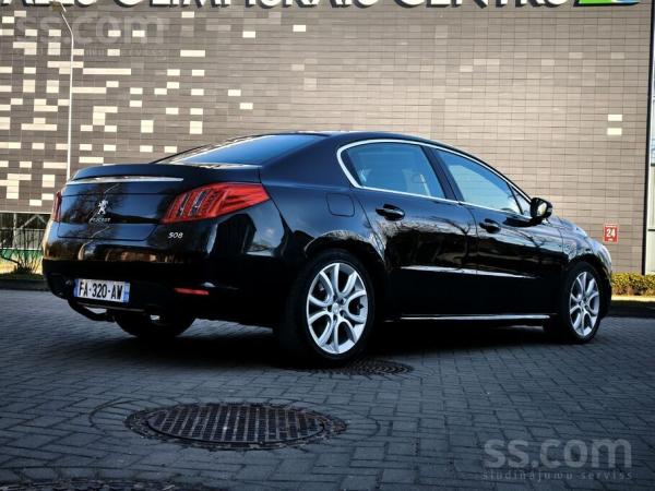 Черный Пежо 508 2011 в Елгава, объемом двигателя 2.00 л и пробегом 275 тыс. км за 4990 €, фото 4 на AUTOMOTO.COM.LV