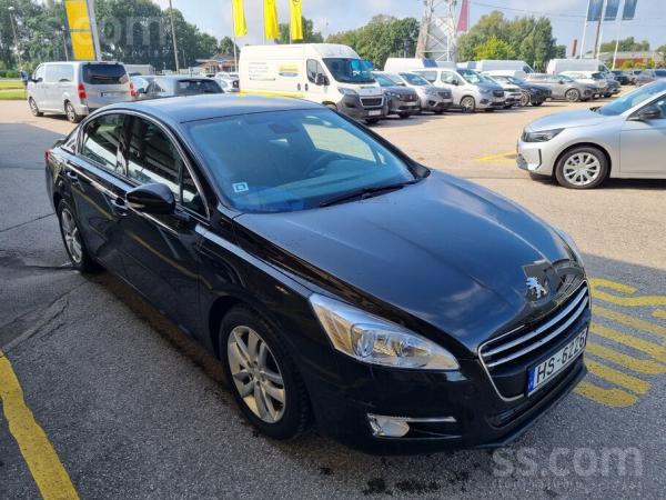 Black Peugeot 508 2011 in Riga, with an engine capacity of 1.60 L and mileage of 74 thousand km for 6800 €, photo 3 on AUTOMOTO.COM.LV