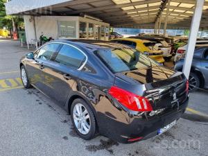 Black Peugeot 508 2011 in Riga, with an engine capacity of 1.60 L and mileage of 74 thousand km for 6800 €, photo 5 on AUTOMOTO.COM.LV