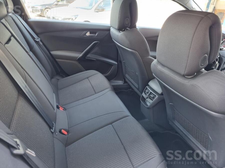 Black Peugeot 508 2011 in Riga, with an engine capacity of 1.60 L and mileage of 74 thousand km for 6800 €, photo 7 on AUTOMOTO.COM.LV