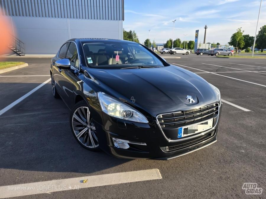 Black Peugeot 508 2011 in Kaunas, with an engine capacity of 2.20 L and mileage of 240 thousand km for 4300 €, photo 1 on AUTOMOTO.COM.LV