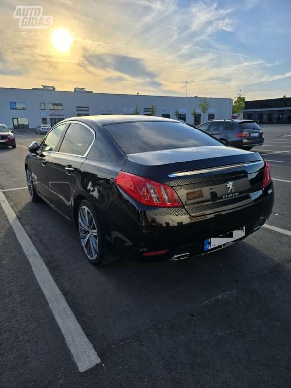 Melns Peugeot 508 2011 Kauņa, ar dzinēja tilpumu 2.20 L un nobraukumu 240 tūkst. km par 4300 €, foto 5 vietnē AUTOMOTO.COM.LV