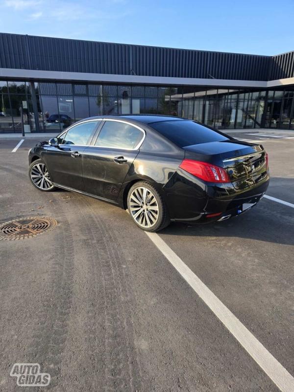 Melns Peugeot 508 2011 Kauņa, ar dzinēja tilpumu 2.20 L un nobraukumu 240 tūkst. km par 4300 €, foto 6 vietnē AUTOMOTO.COM.LV